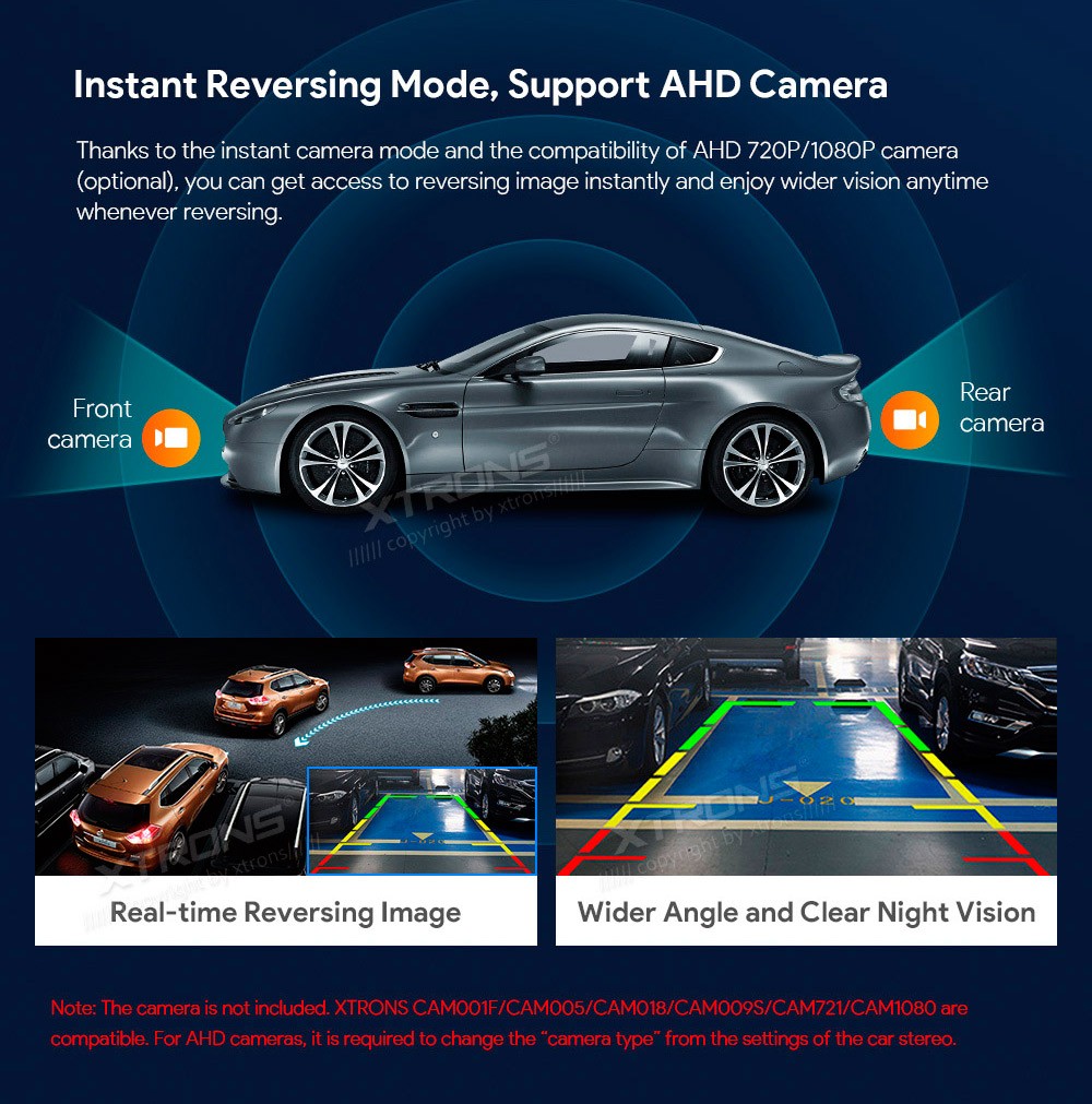 XTRONS IA72500FLS 7.0" FIAT 500 Multimeedia Android 13.0 Octa-Core ...